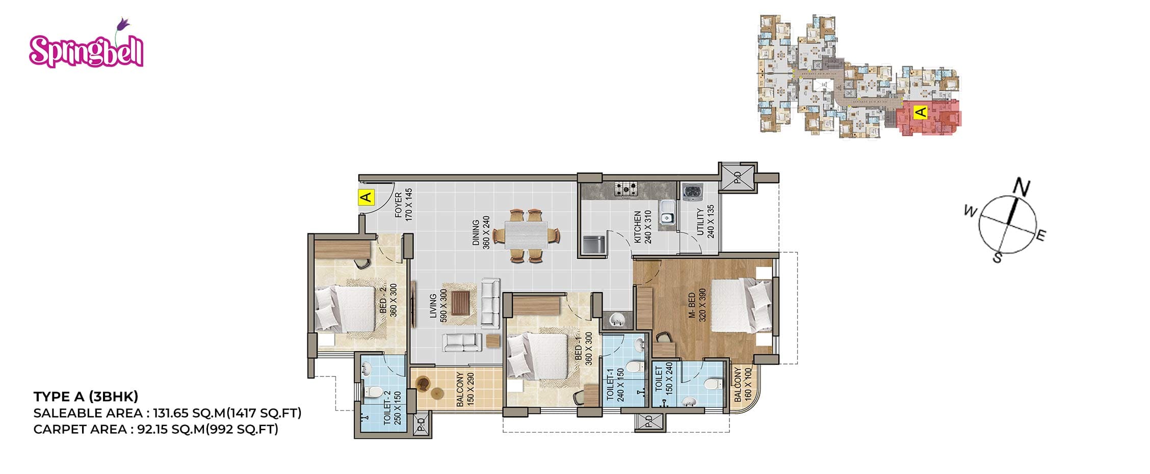 Upcoming Flats in Kochi | Apartments in Thrikkakara | Springbell