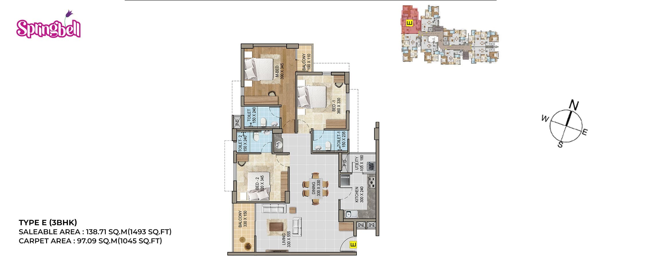 Upcoming Flats in Kochi | Apartments in Thrikkakara | Springbell